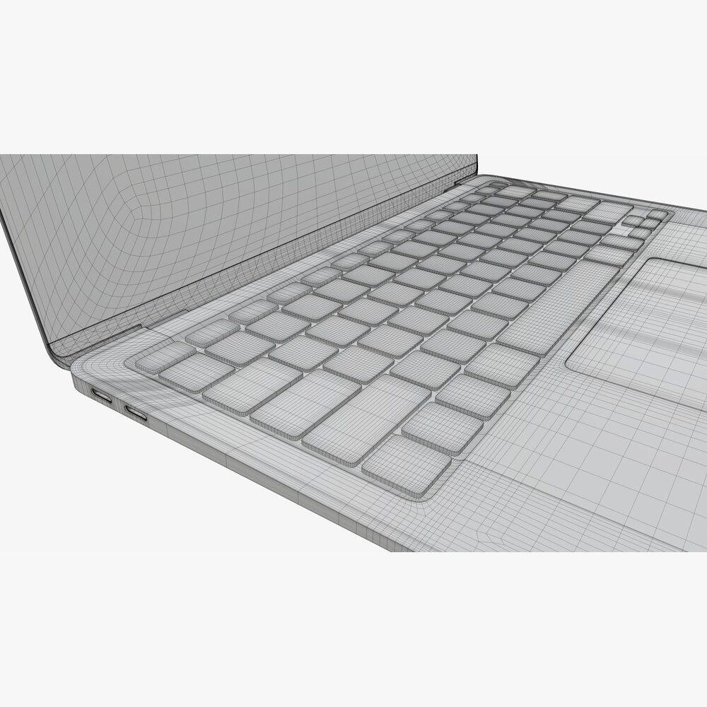 Laptop Mockup 01 3D model - Download Laptop on 3DModels.org