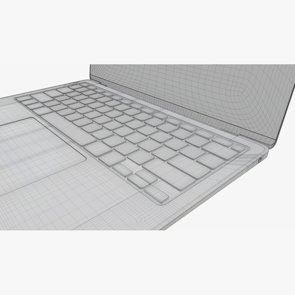 Laptop Mockup 01 3D model - Download Laptop on 3DModels.org