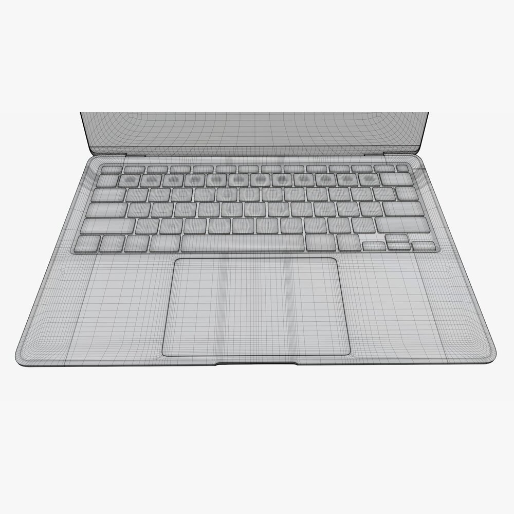 Laptop Mockup 01 3D model - Download Laptop on 3DModels.org