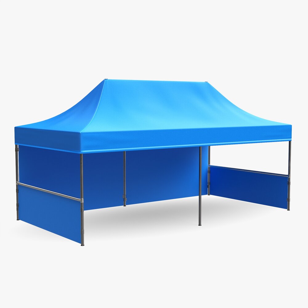 Large Display Tent Mockup 3D model - Download Garden on 3DModels.org