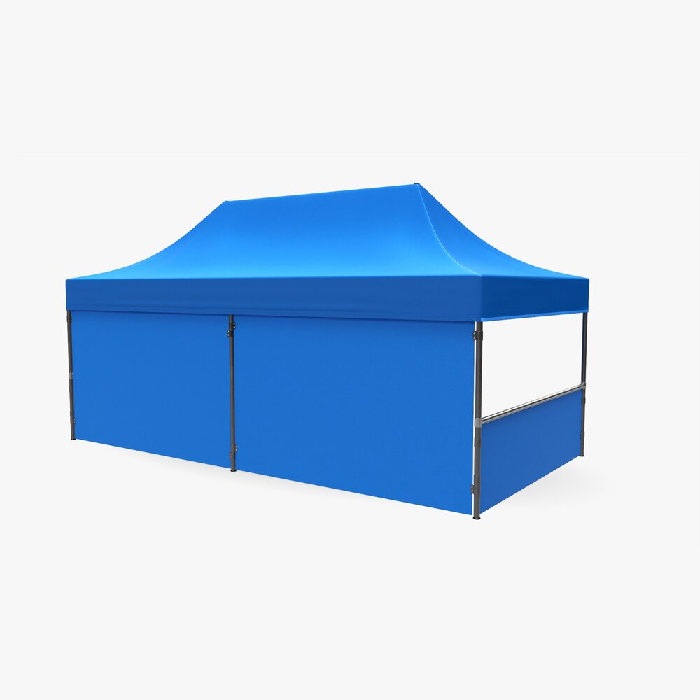 Large Display Tent Mockup 3D model - Download Garden on 3DModels.org
