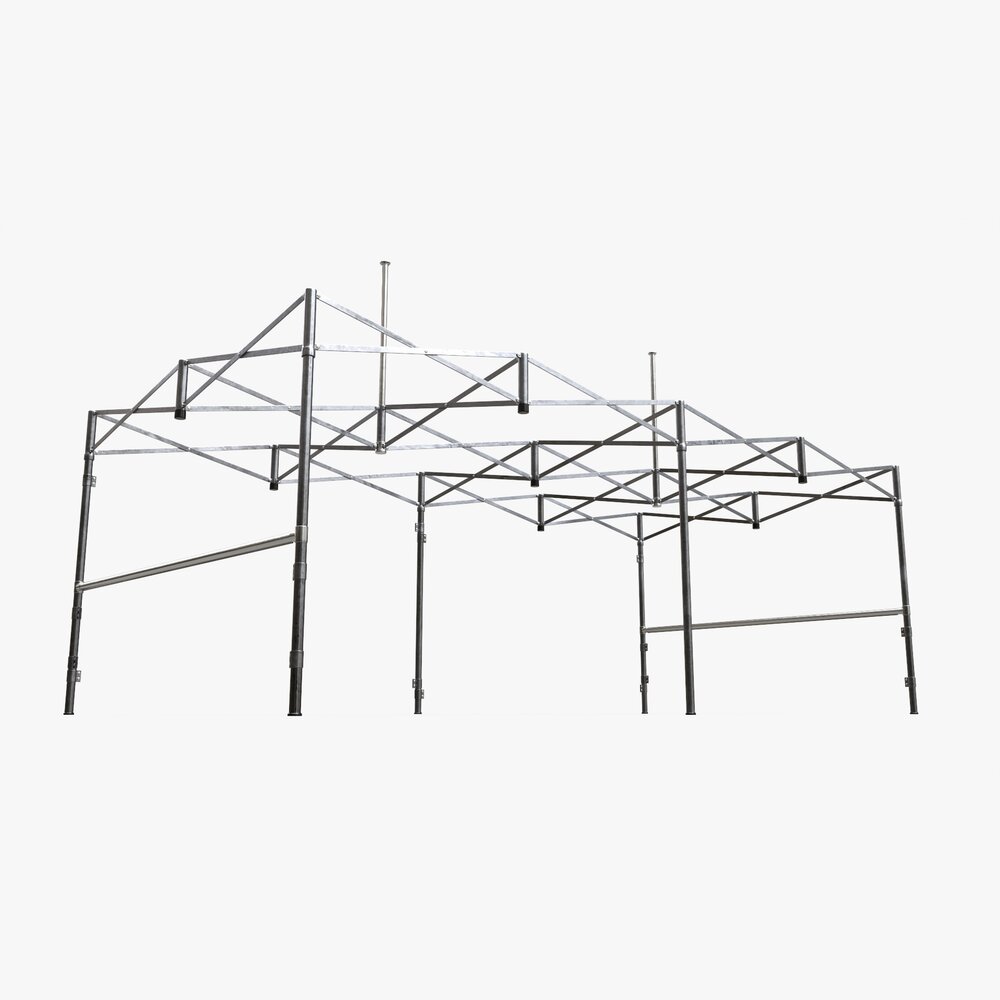 Large Display Tent Mockup 3D model - Download Garden on 3DModels.org