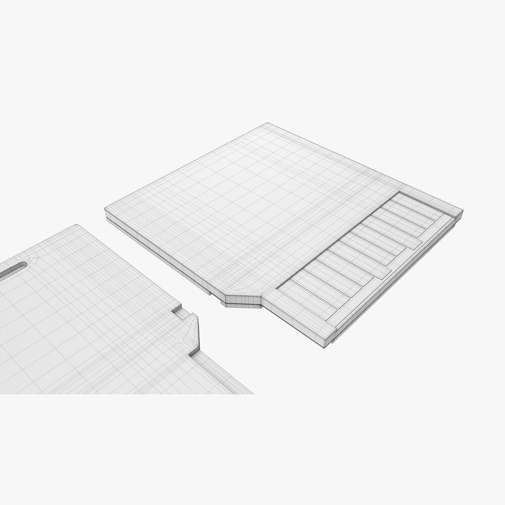 Mini SD Memory Card 3D 모델 - 다운로드 전자 액세서리 on 3DModels.org
