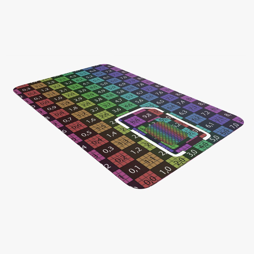 Mobile SIM Card 01 3D model - Download Electronic Accessories on ...