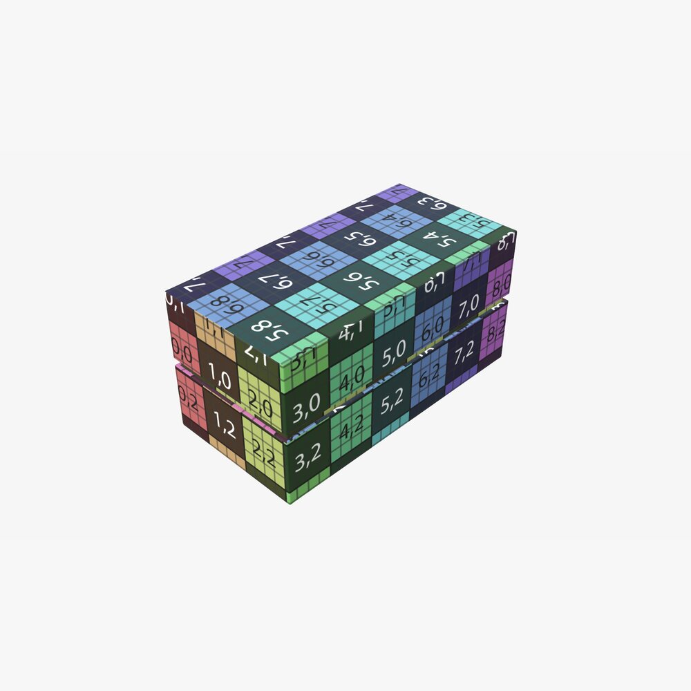 Paper Gift Box with Carrying Strap Mockup 3D model - Download Packaging ...