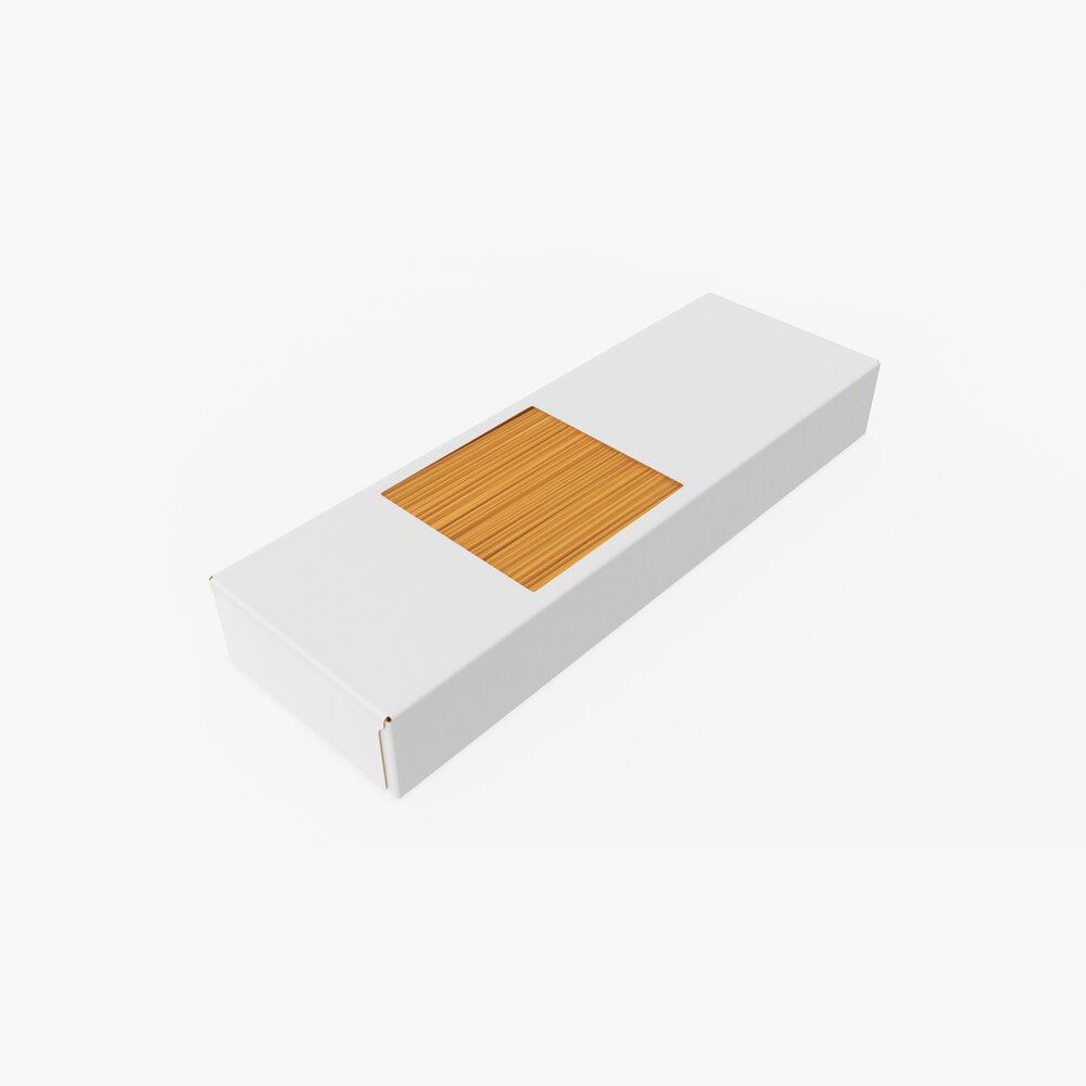 Pasta Spaghetti In Carboard Box 02 3D model - Download Mockup on ...