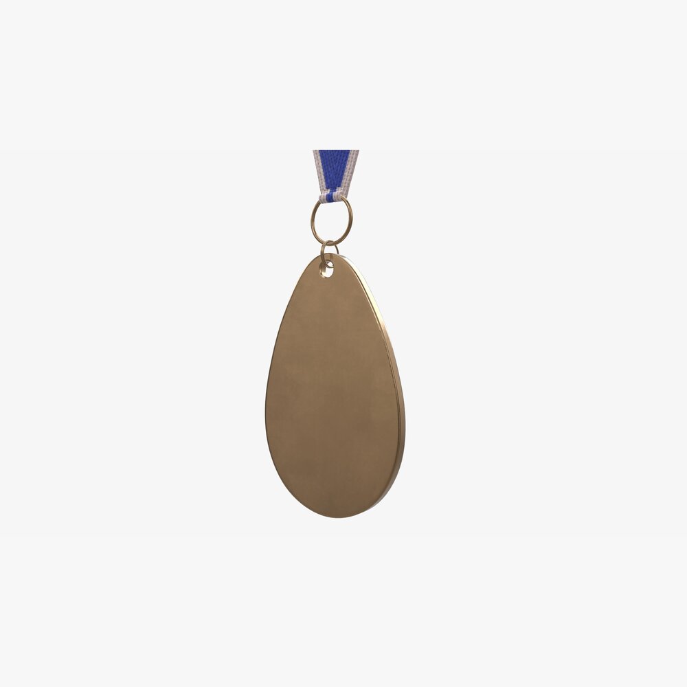 Sports Medal Mockup 02 3D model - Download Trophy on 3DModels.org