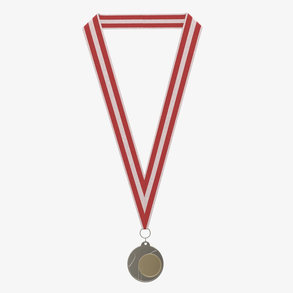 Sports Medal Mockup 03 3D model - Download Trophy on 3DModels.org