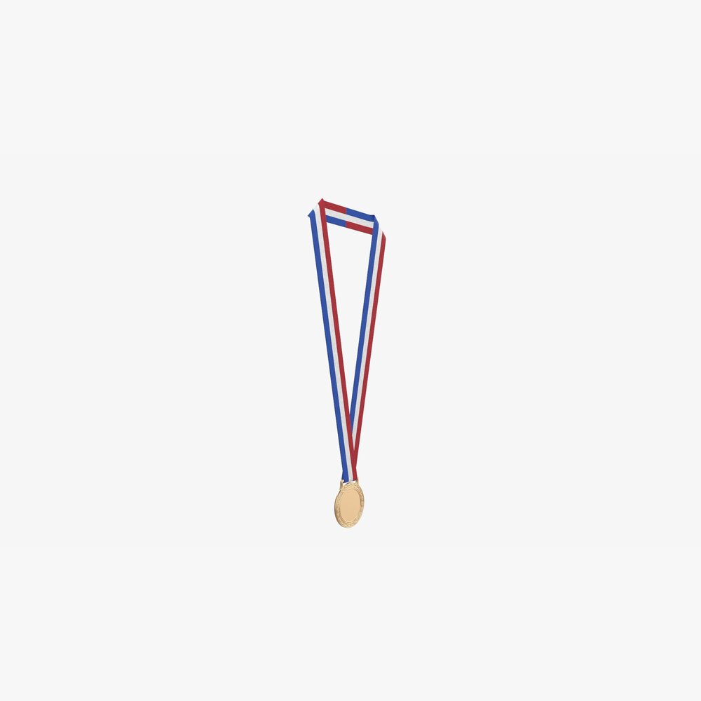 Sports Medal Mockup 06 3D model - Download Trophy on 3DModels.org