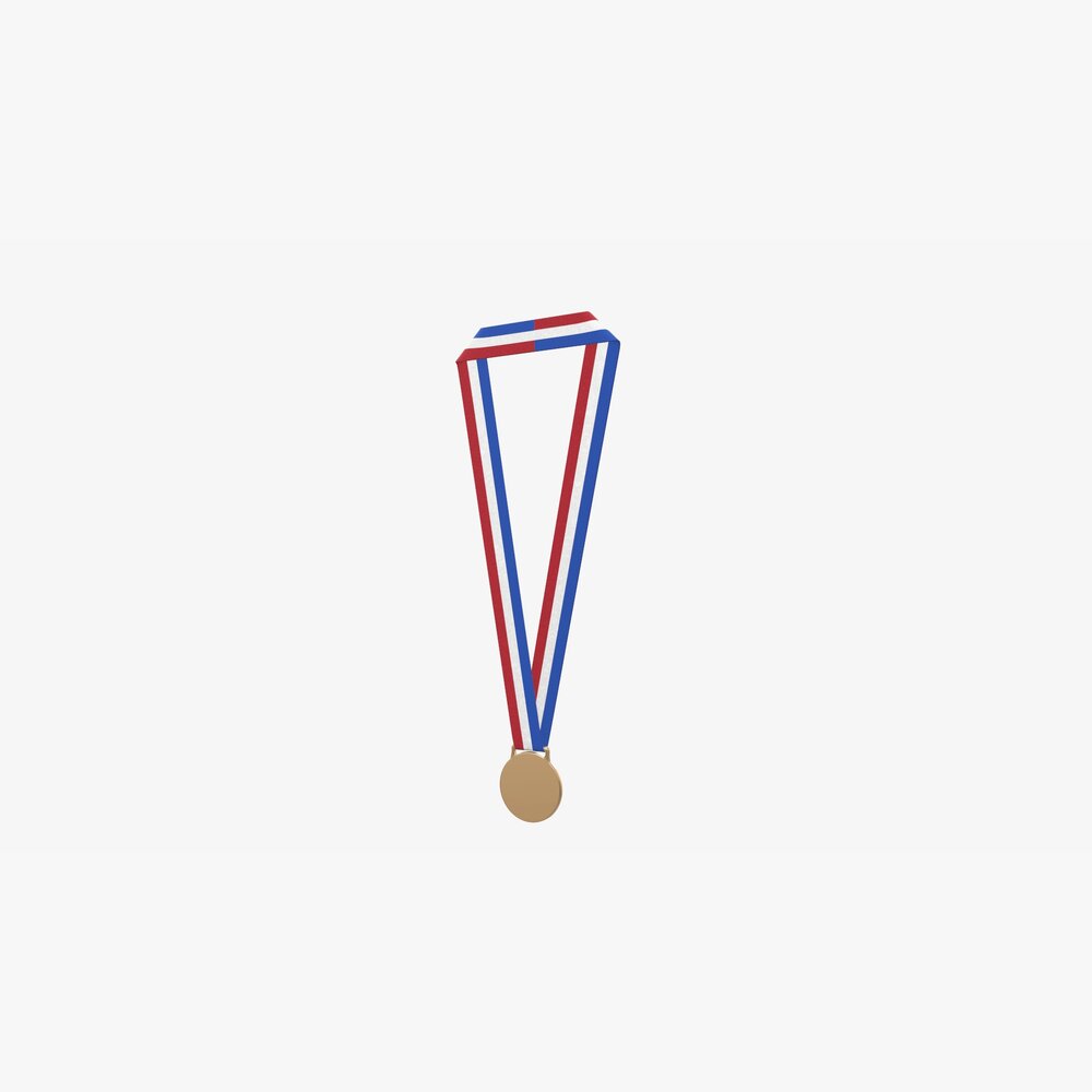Sports Medal Mockup 06 3D model - Download Trophy on 3DModels.org