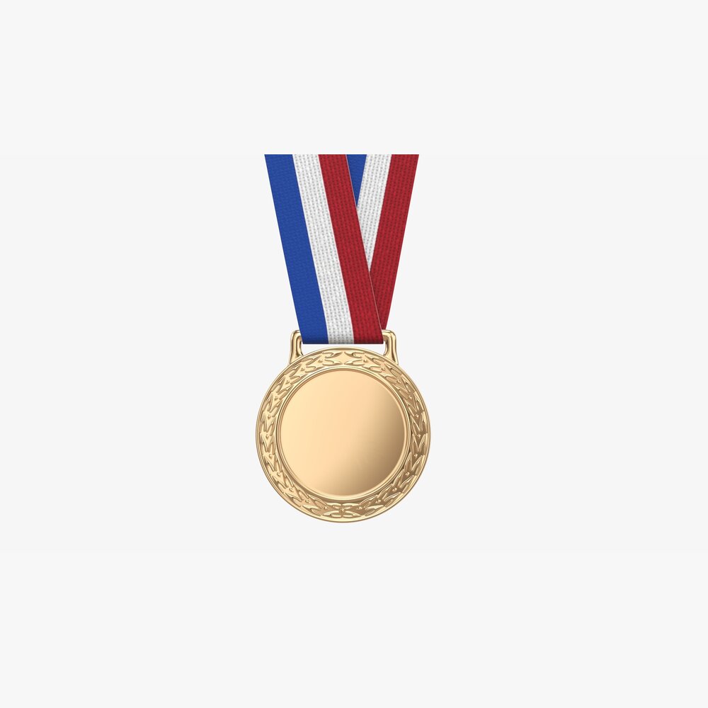Sports Medal Mockup 06 3D model - Download Trophy on 3DModels.org