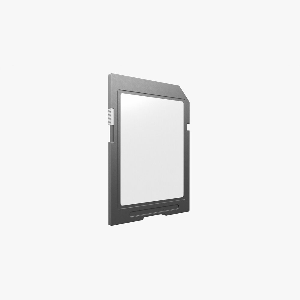 Ultra SD Memory Card 3D model - Download Electronic Accessories on ...