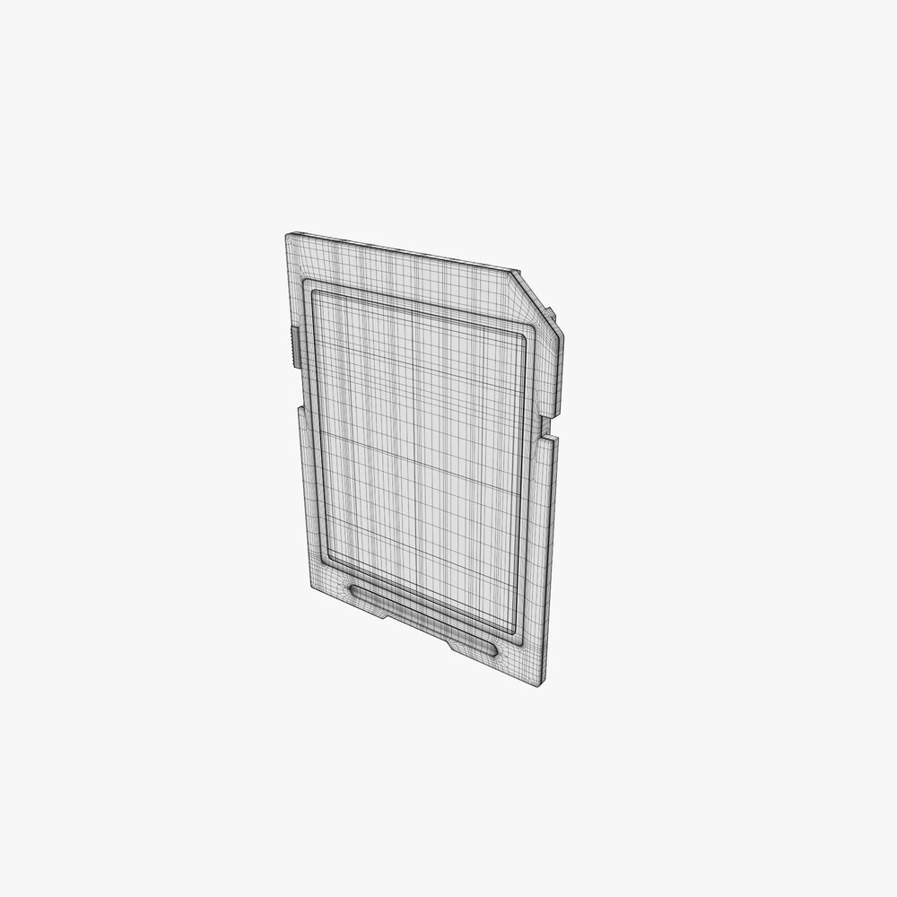 Ultra SD Memory Card 3D model - Download Electronic Accessories on ...