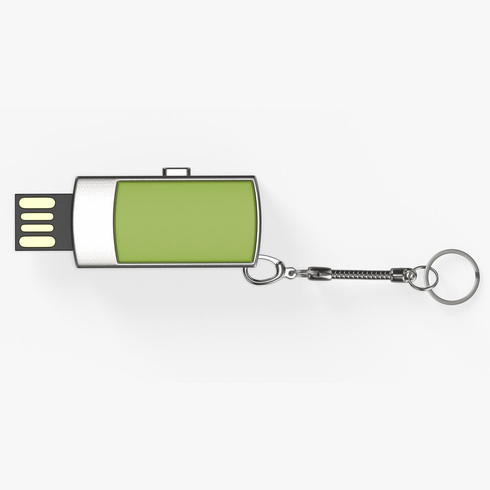 USB Flash Drive 01 3D model - Download Electronic Accessories on ...