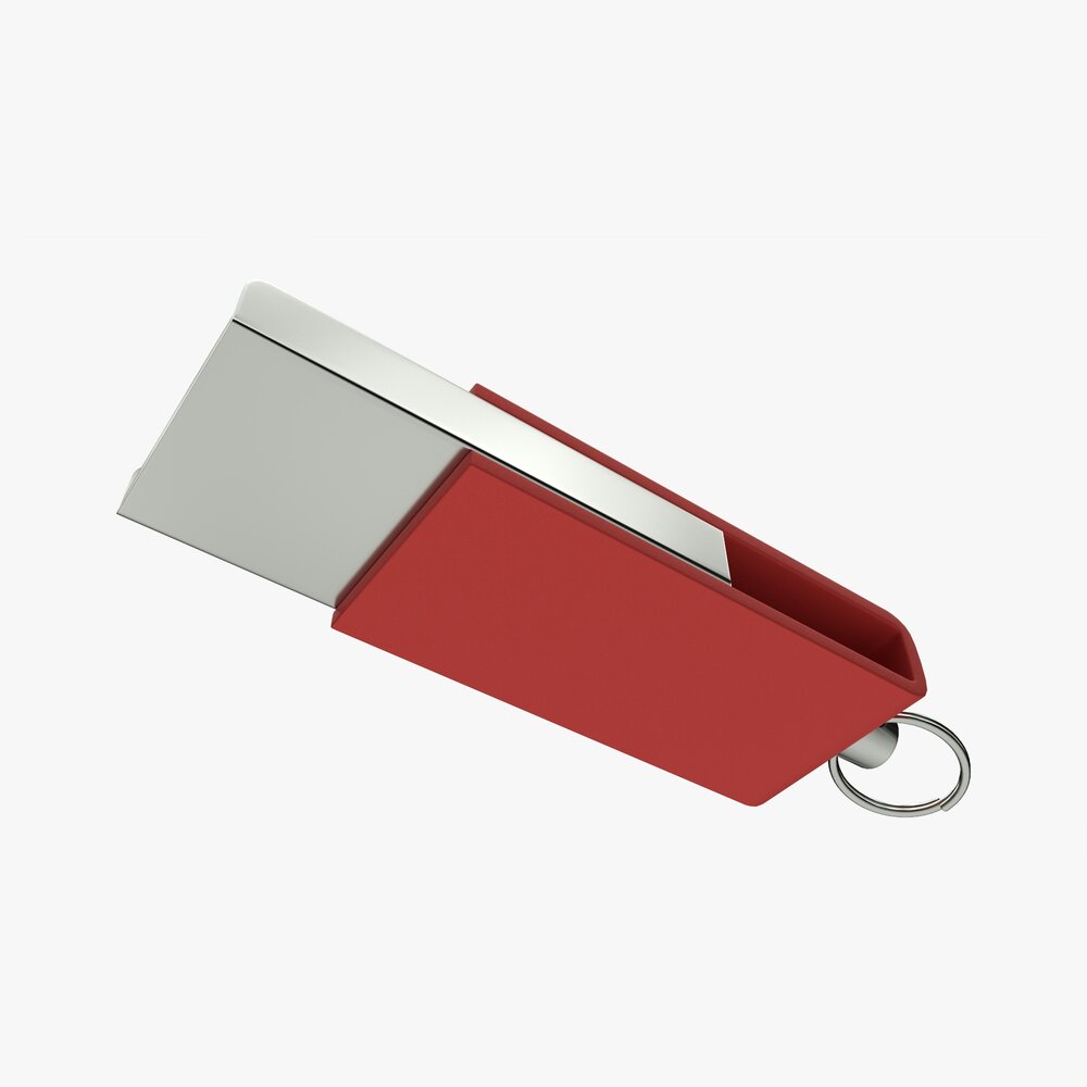 USB Flash Drive 02 3D model - Download Electronic Accessories on ...