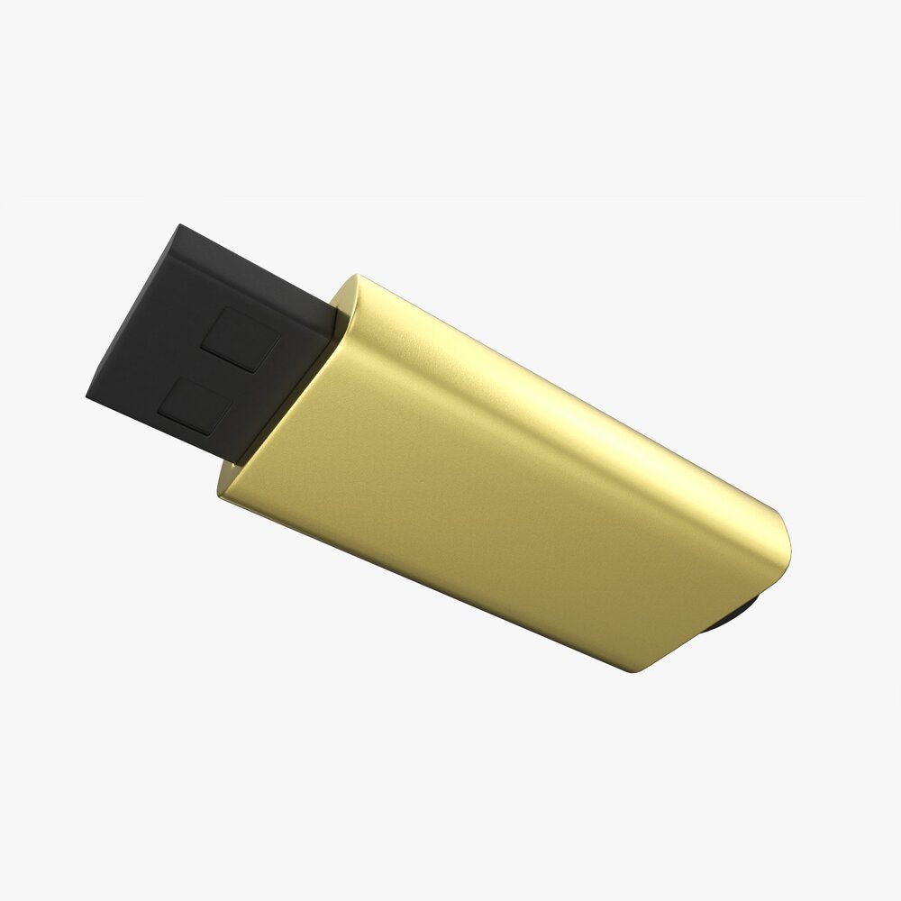 USB Flash Drive 06 3D model - Download Electronic Accessories on ...
