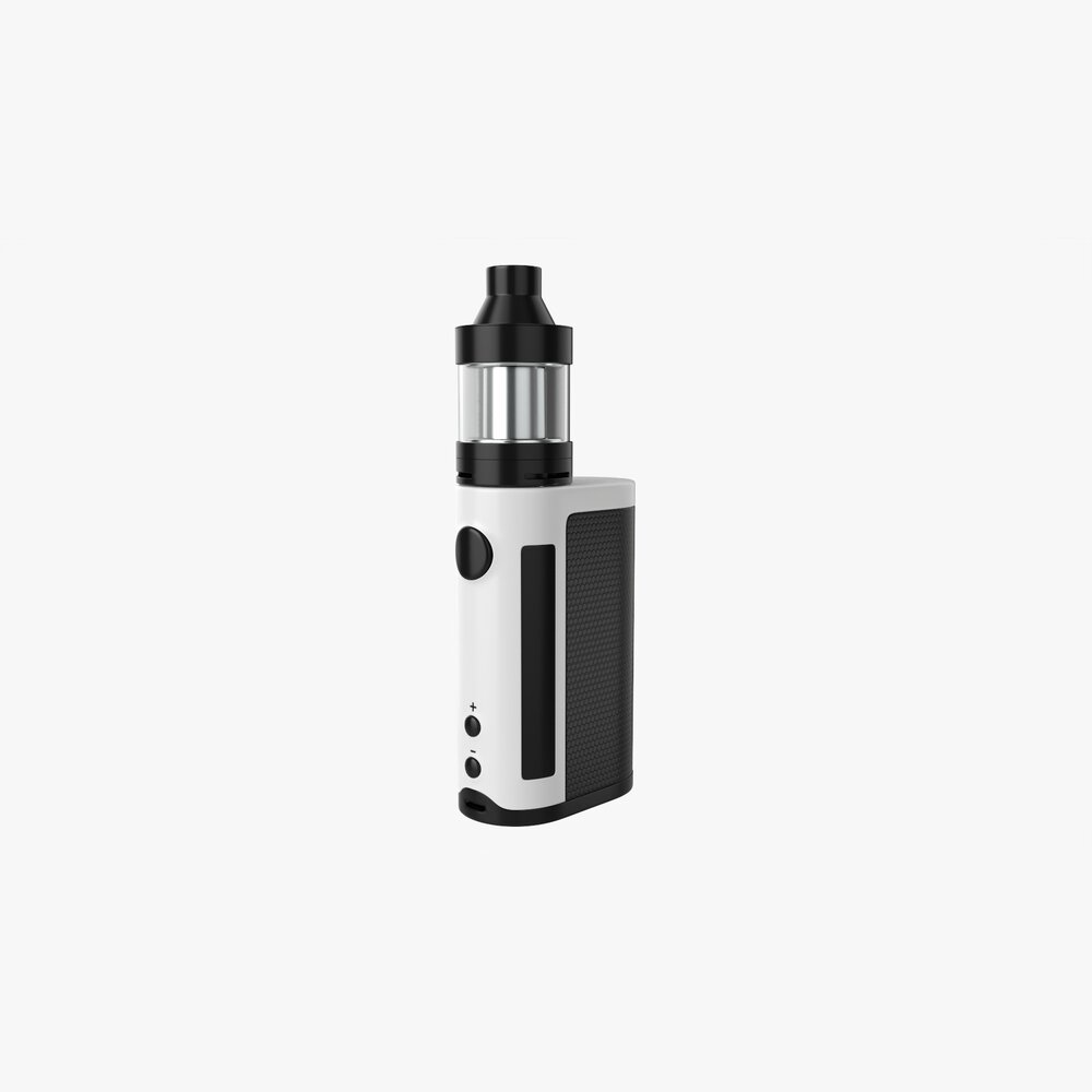 Vape Device E-cigarette 03 3D model - Download Medical Equipment on ...
