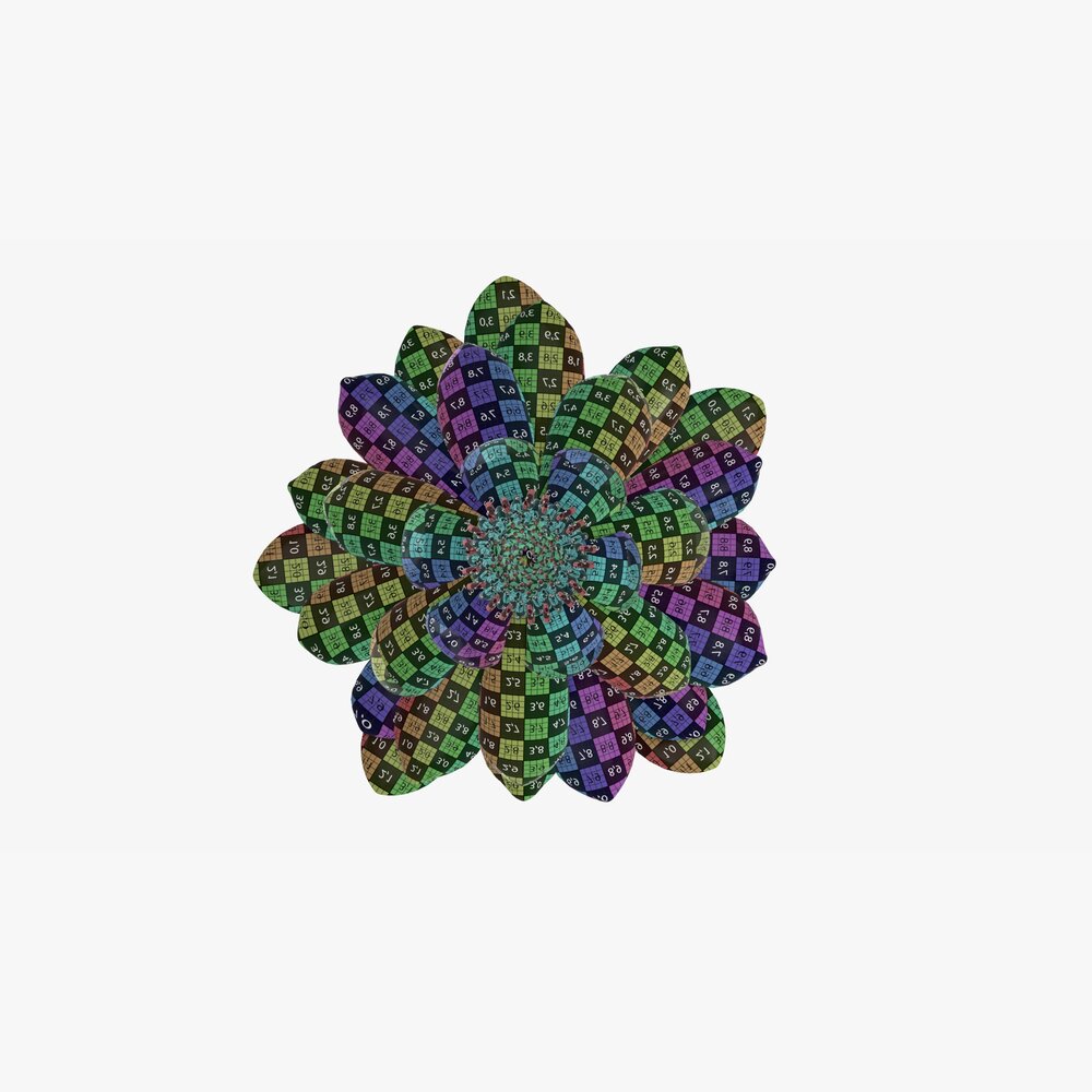Water Lily White Flower 3D model - Download Flowers on 3DModels.org