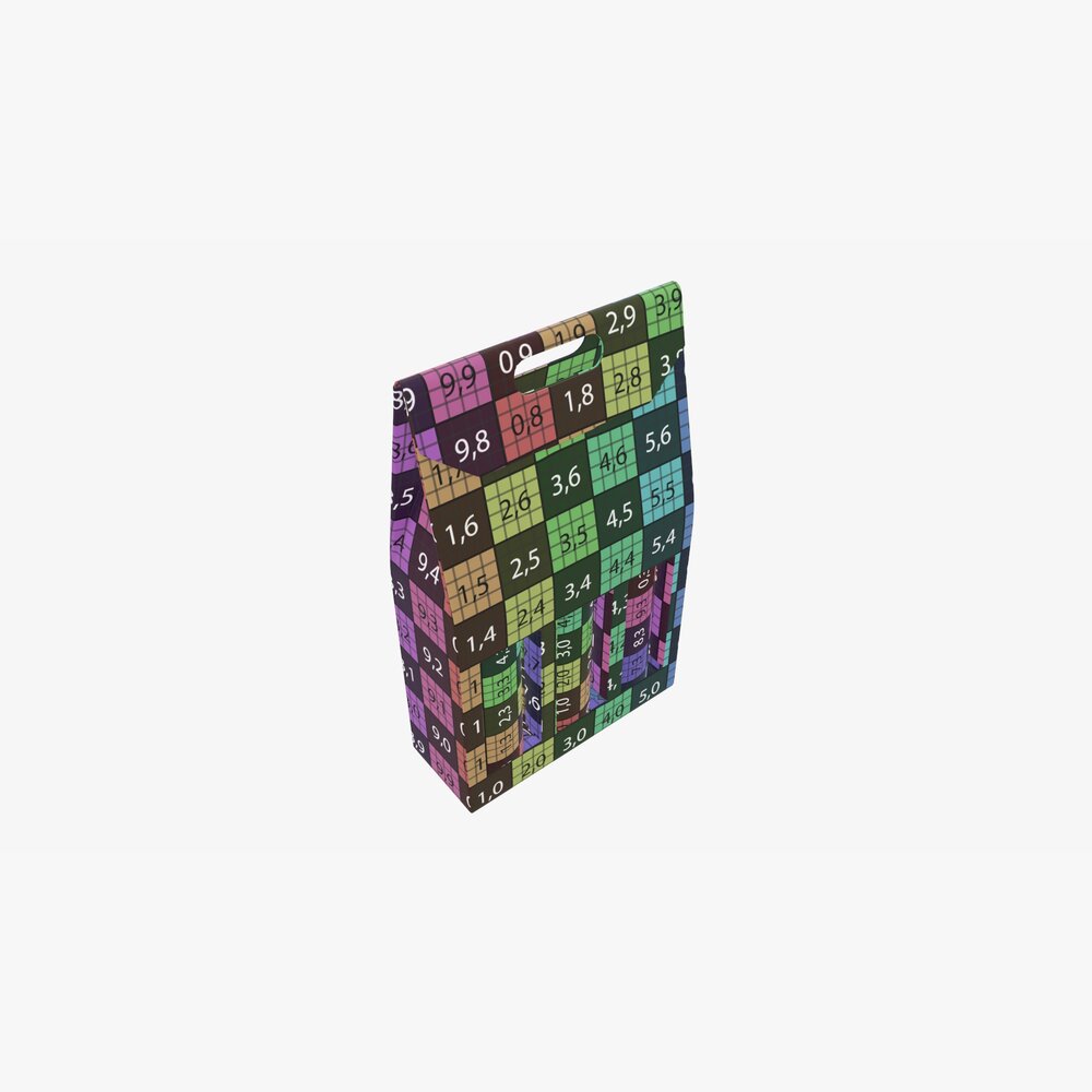 Wine Three Bottle Packaging 3D model - Download Bottles, Cans on ...