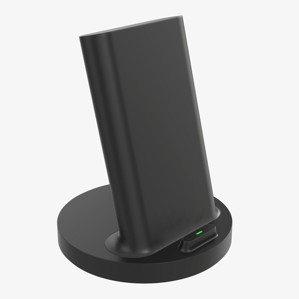 Wireless Fast Charging Station 3D model - Download Electronic ...
