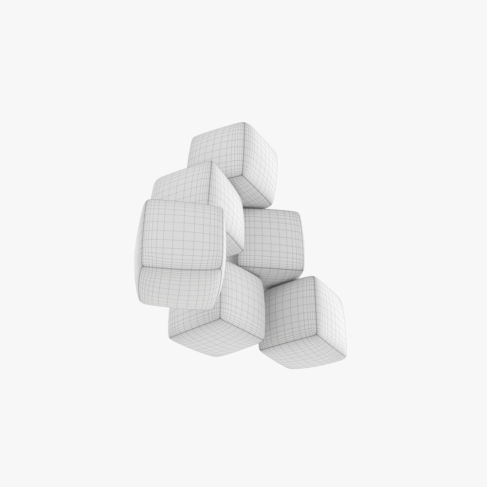 Baby Cubes Soft 3D model - Download Toys on 3DModels.org