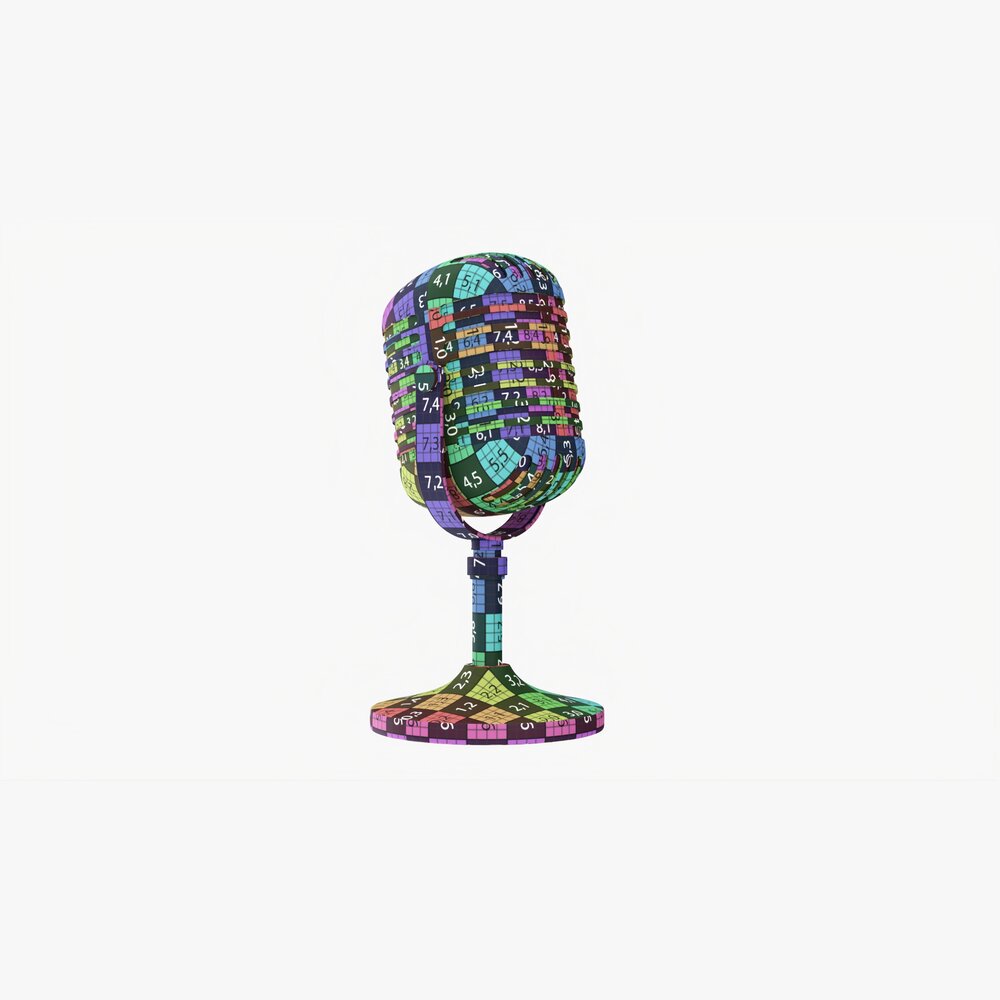 Cardioid Microphone 02 3D model - Download Musical Instruments on ...
