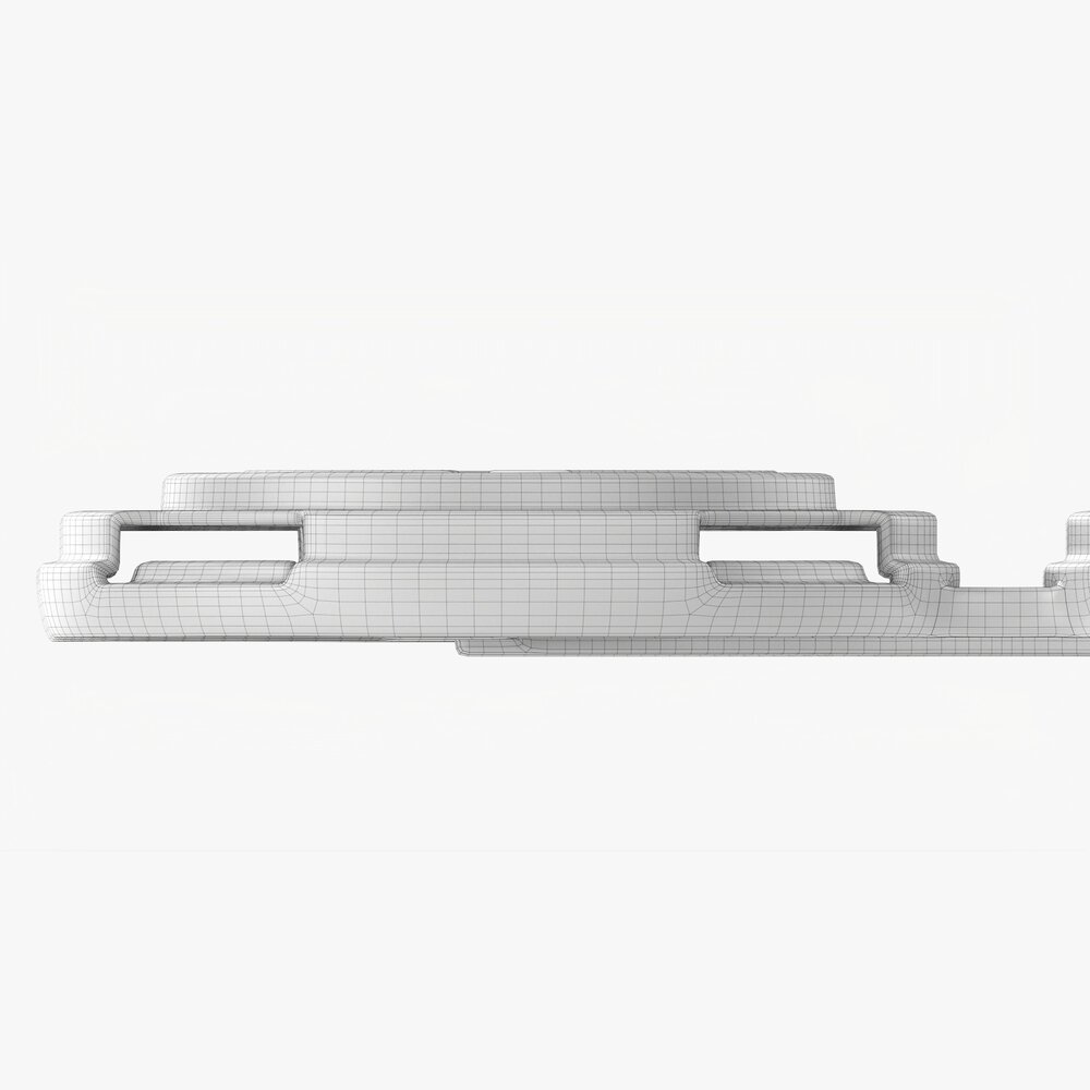 Clip Pak Carrier Handle 6pak Standard Can 3D model - Download Mockup on ...