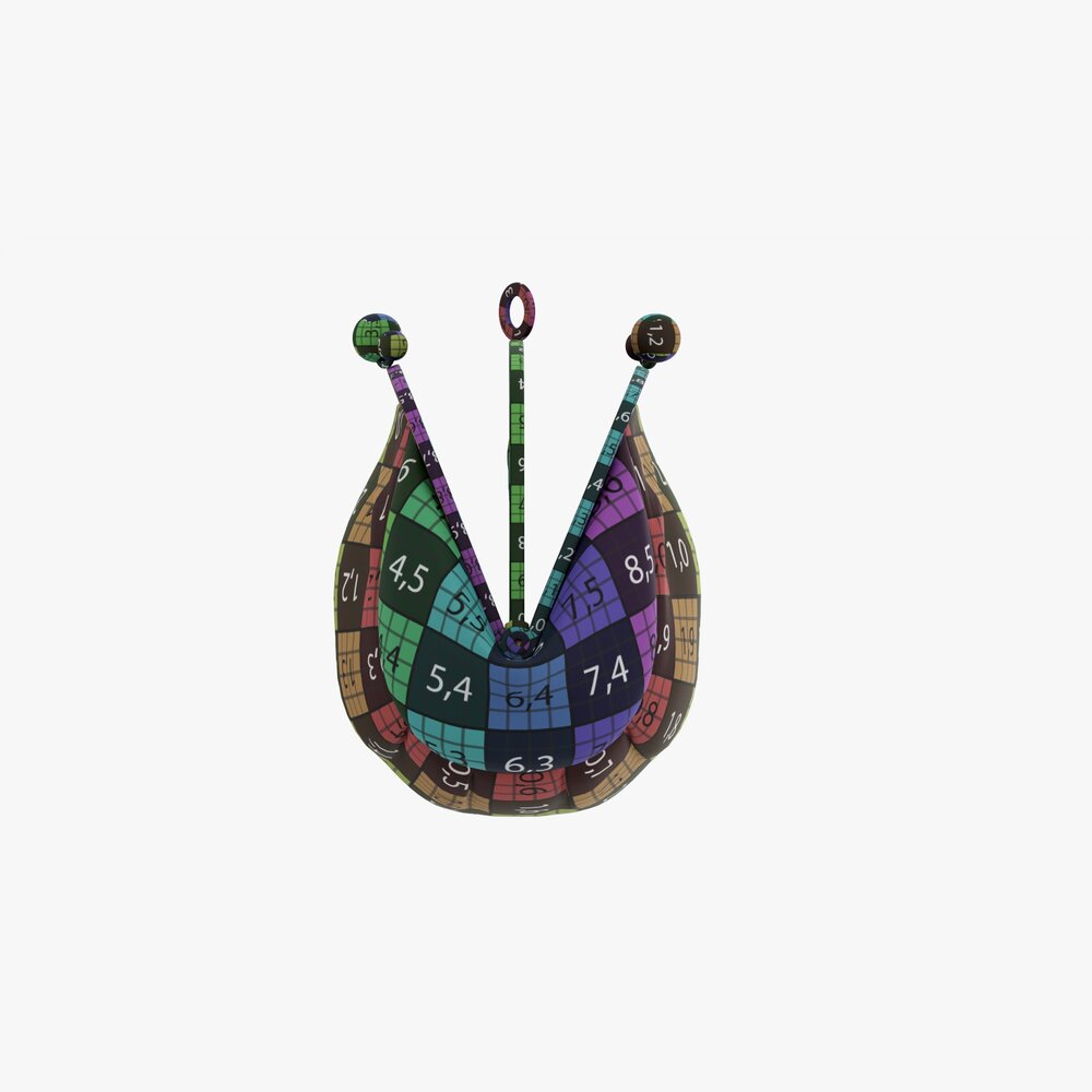 Female Coin Purse Open 3D model - Download Accessories on 3DModels.org