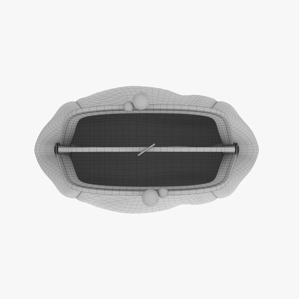 Female Coin Purse Open 3D model - Download Accessories on 3DModels.org