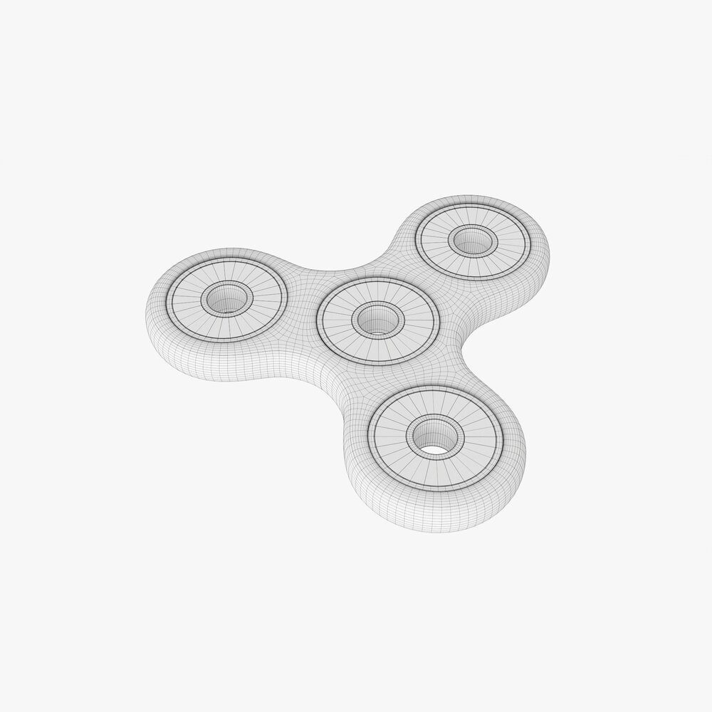 Fidget Spinner 3D model - Download Toys on 3DModels.org