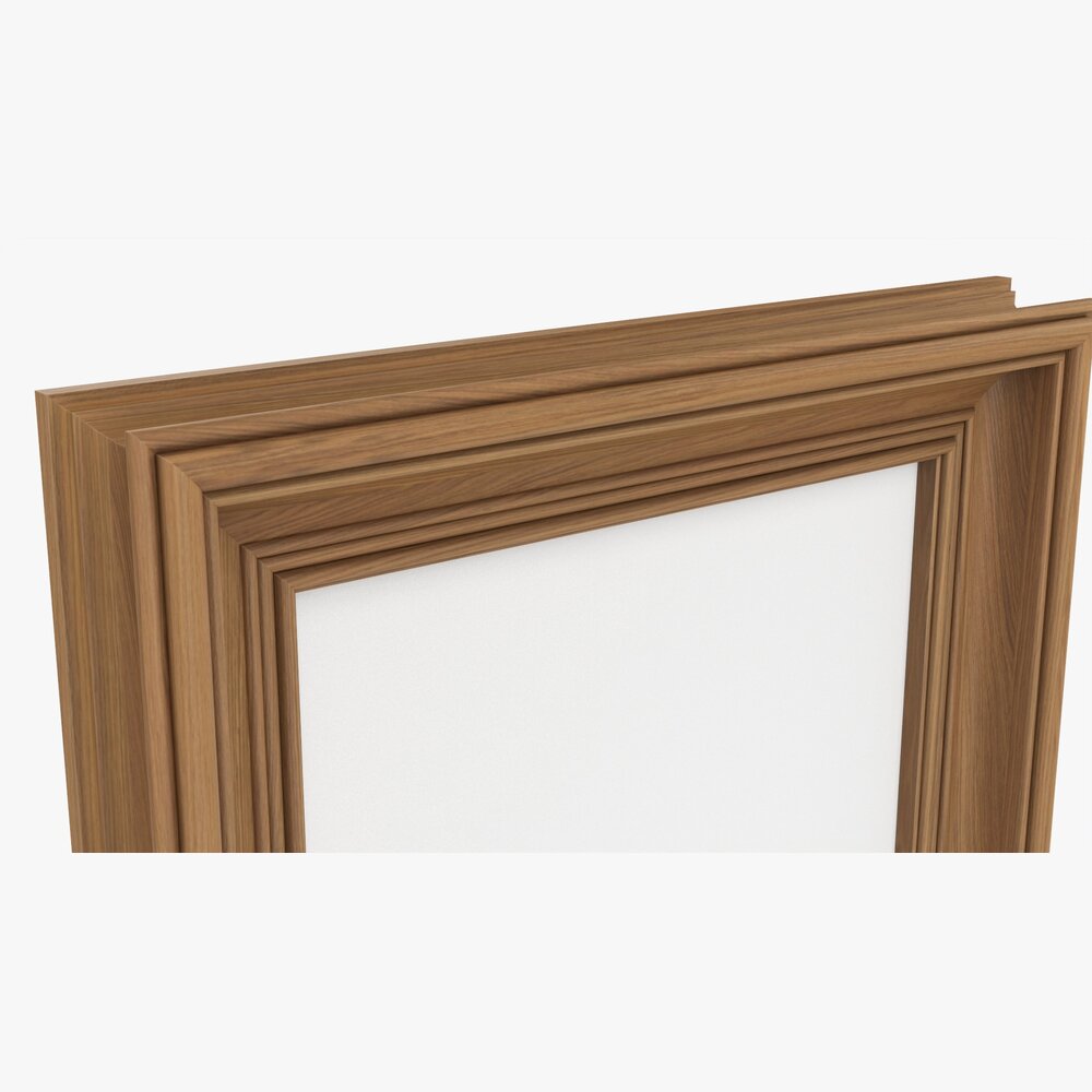 Frame With Picture Portrait 01 3D model - Download Decoration on ...