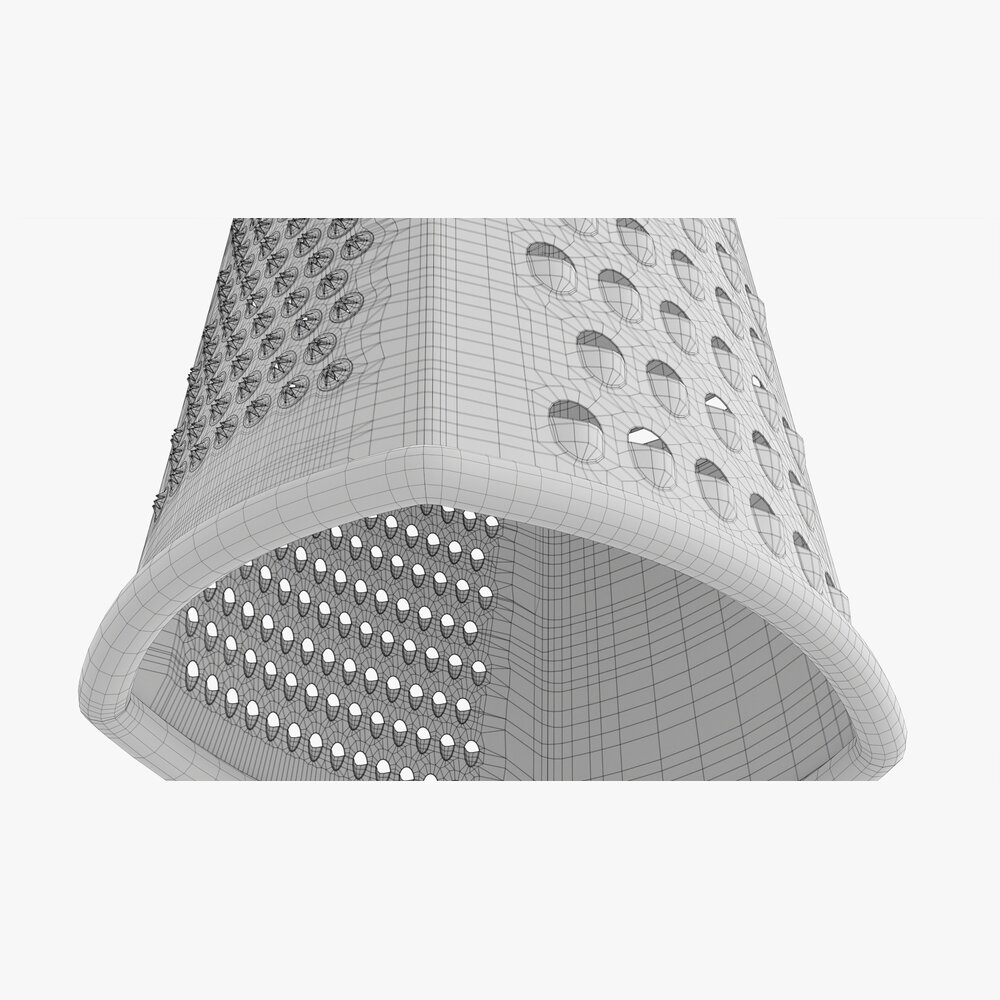 Kitchen Grater 02 3D model - Download Tableware on 3DModels.org