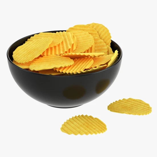 Potato chips 3D Models Download - 3DModels.org