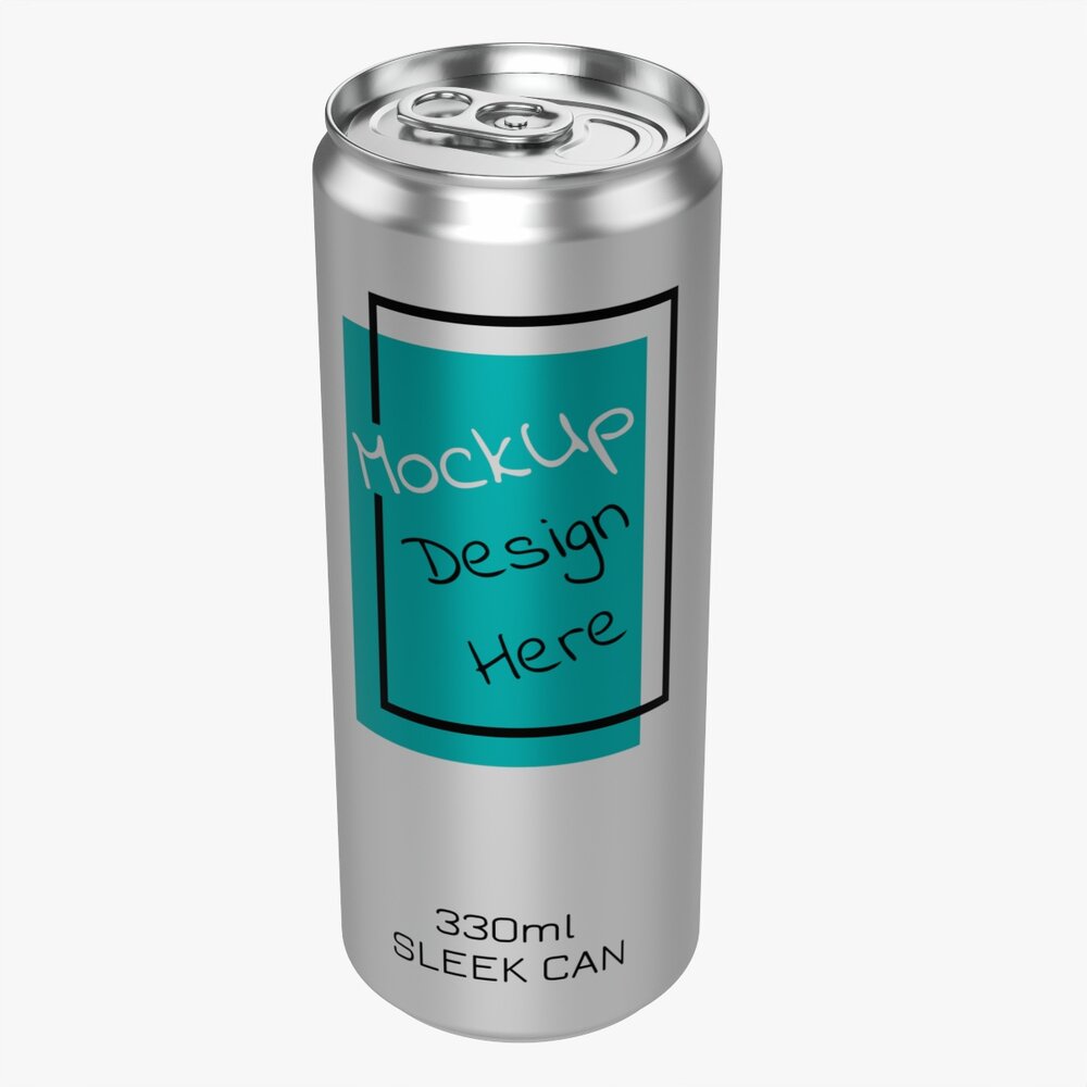 Lata de Bebida de 330 Ml (11,15 Oz) Modelo 3D - Descargar Botellas ...