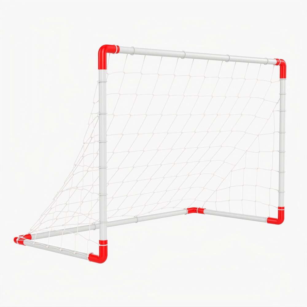 Small Soccer Goal 3D model - Download Sports Equipment on 3DModels.org