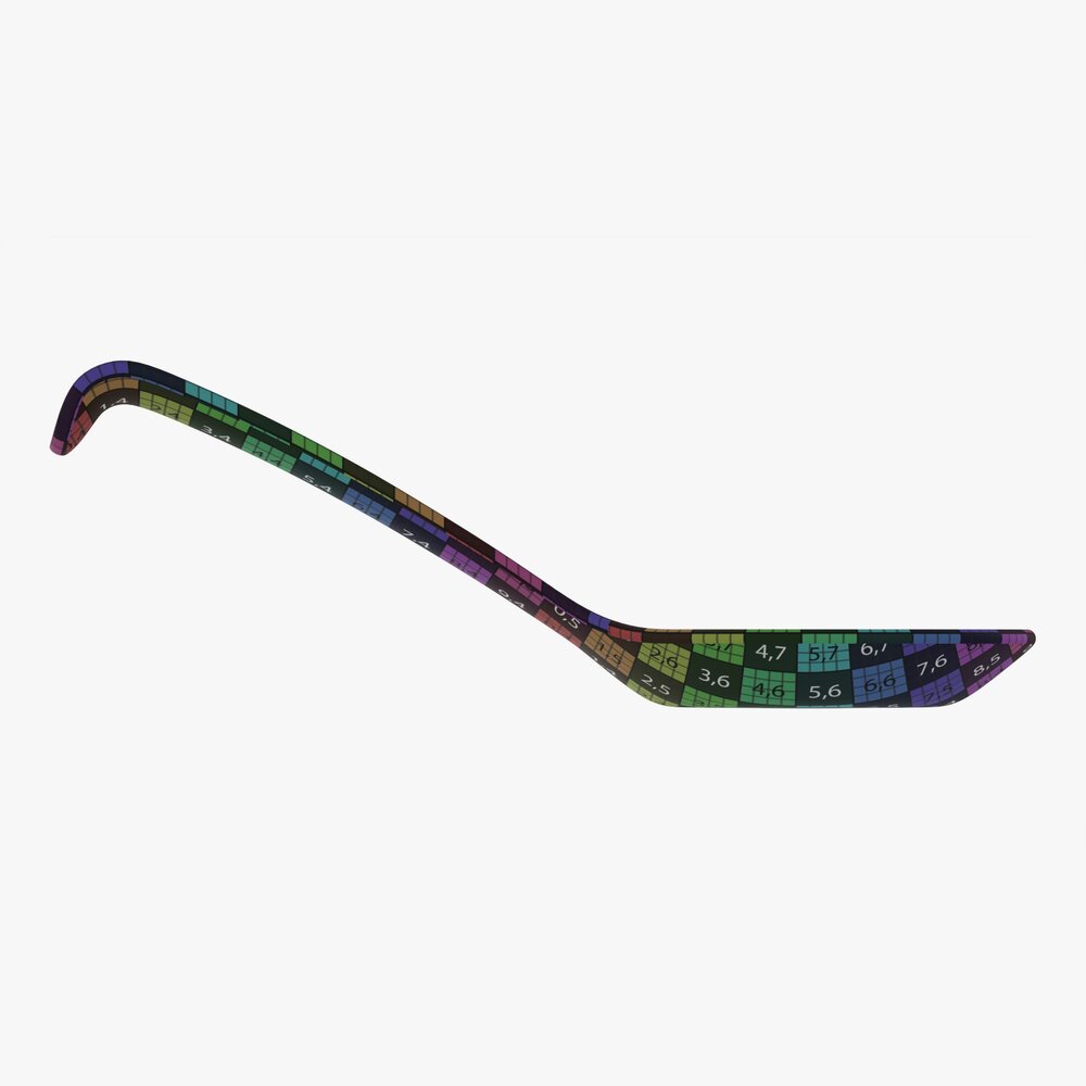 Spoon For Japanese Food 3D model - Download Tableware on 3DModels.org
