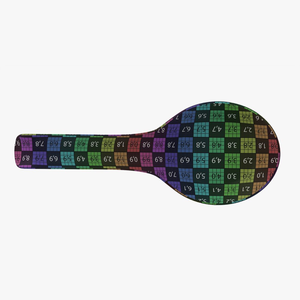 Spoon For Japanese Food 3D model - Download Tableware on 3DModels.org