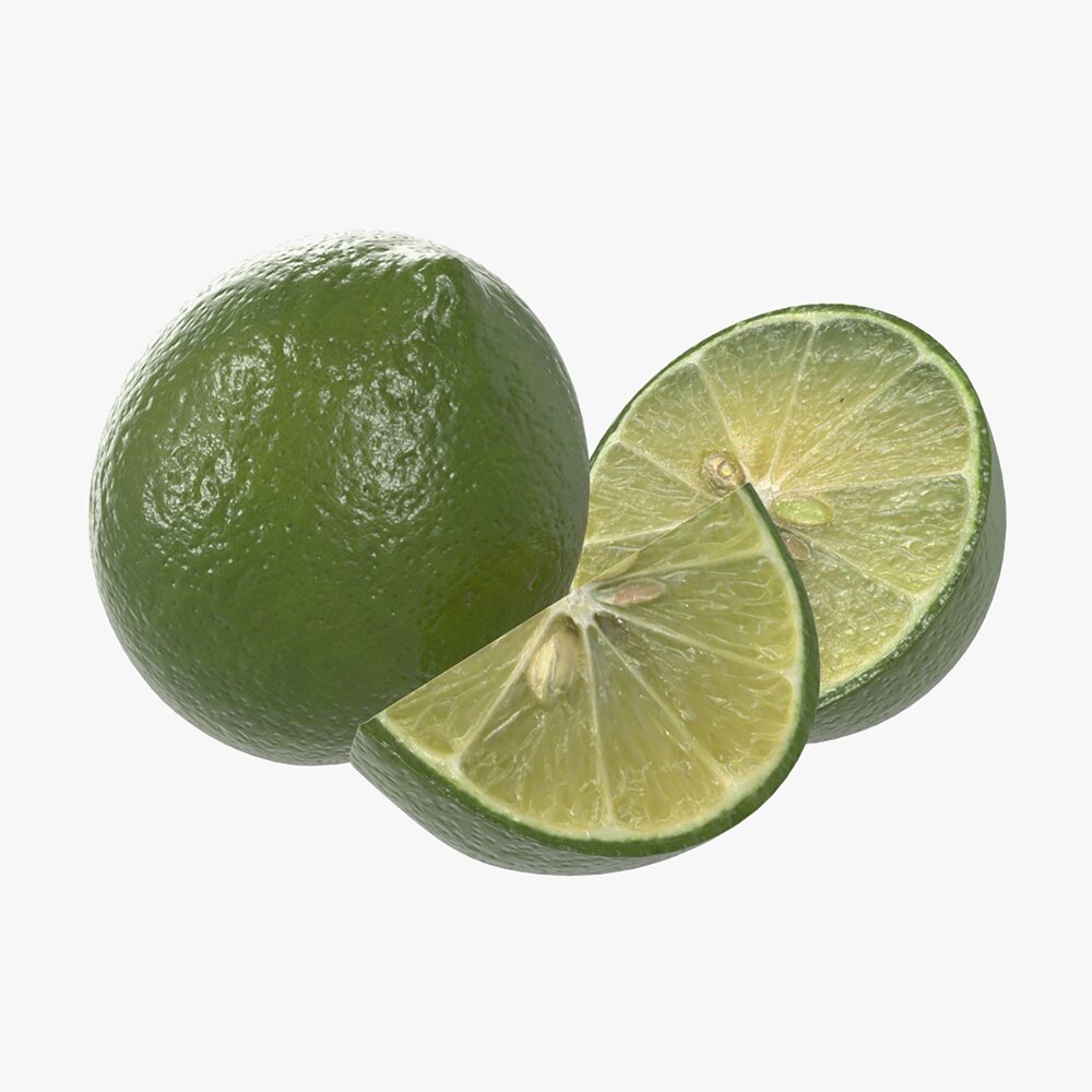 Citrus Lime Fruit 3D model - Download Fruit on 3DModels.org