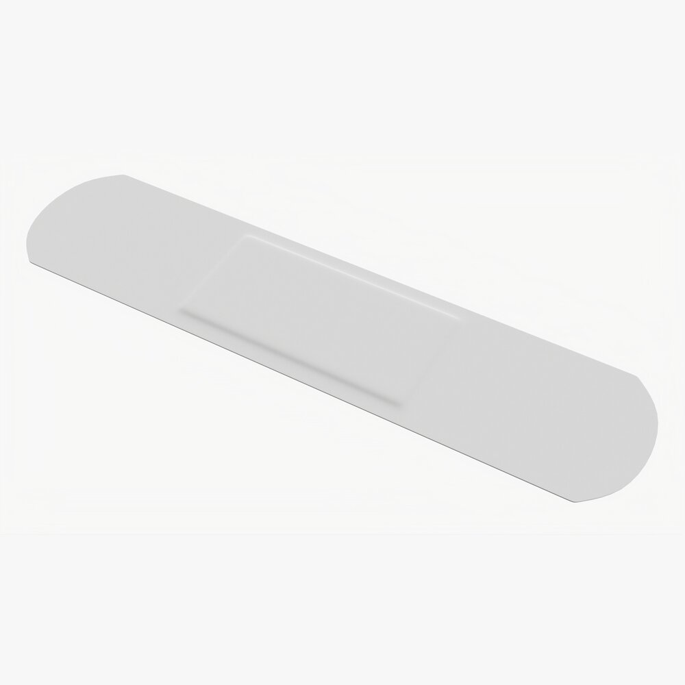Sticking Plaster 3D model - Download Medical Equipment on 3DModels.org