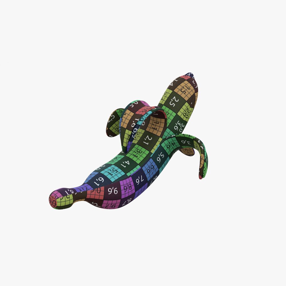 Stylized Banana 3D model - Download Fruit on 3DModels.org