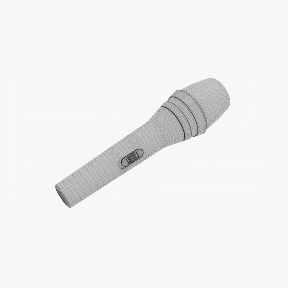 Micrófono de Voz Modelo 3D - Descargar Instrumentos musicales activado ...