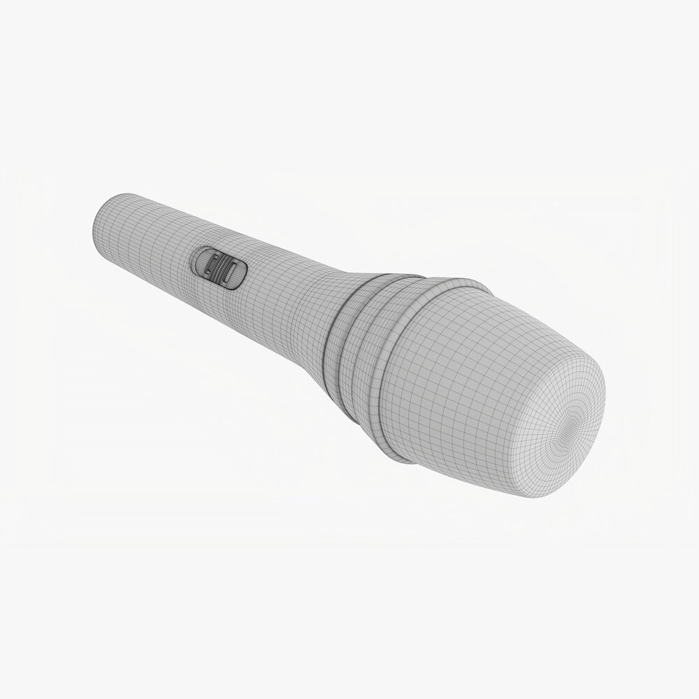 Micrófono de Voz Modelo 3D - Descargar Instrumentos musicales activado ...