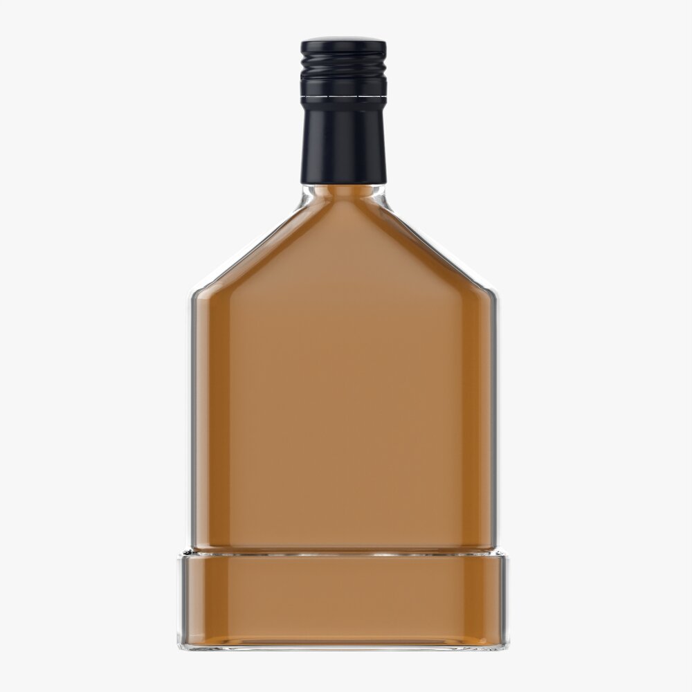 Botella de Whiskey Modelo 3D - Descargar Botellas, Latas on 3DModels.org