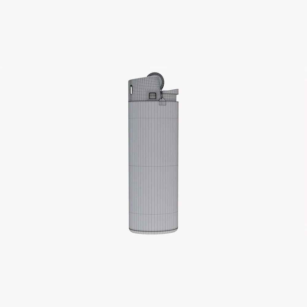 Bic Classic Lighter 3D model - Download Hobbies on 3DModels.org