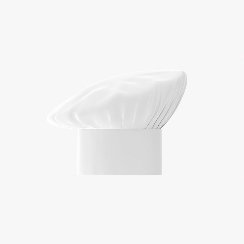 Chef Hat 3D model - Download Hats on 3DModels.org
