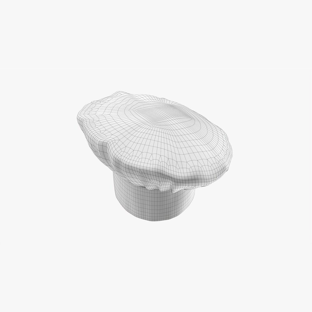 Chef Hat 3D model - Download Hats on 3DModels.org