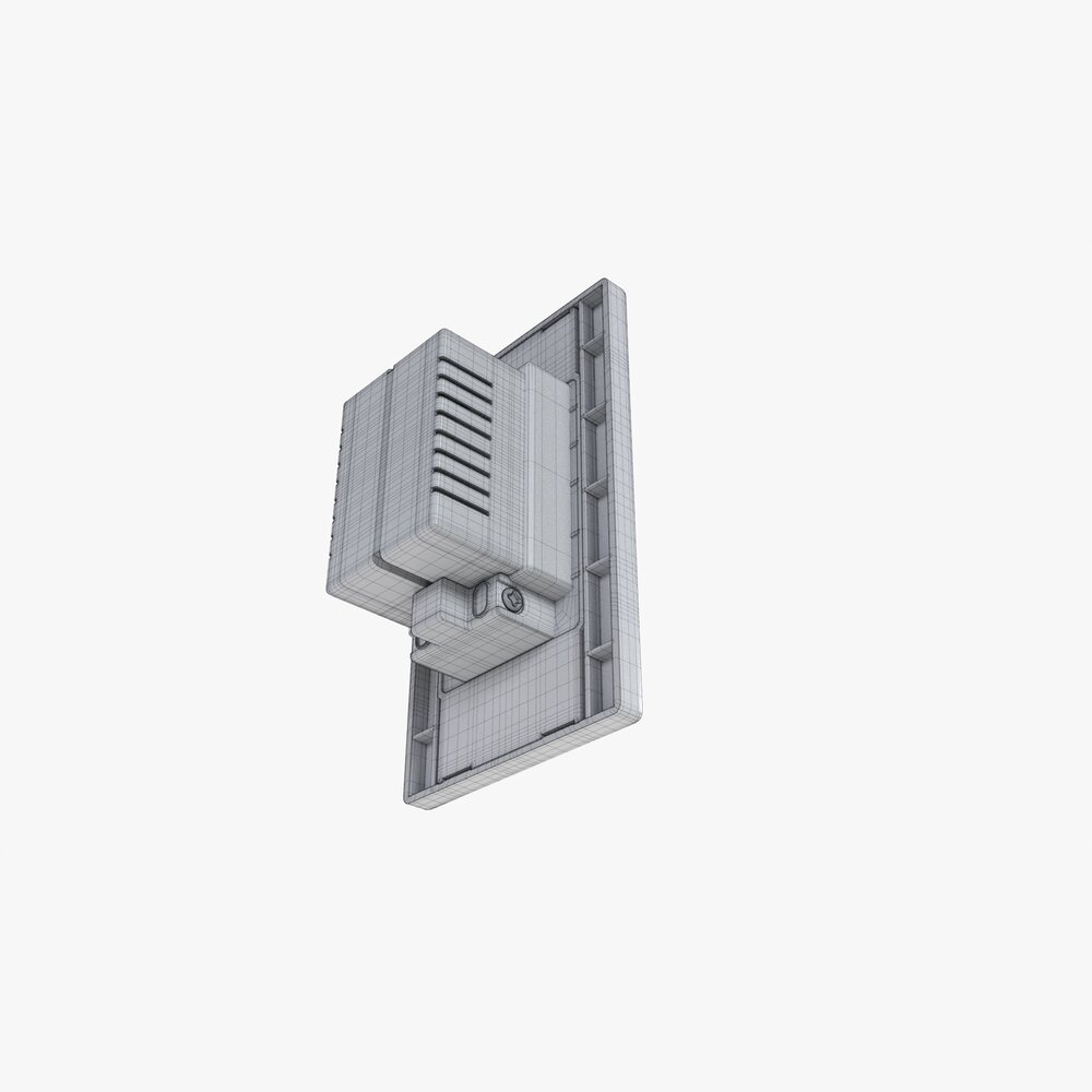 Double Outlet With Usb Ports Us 3D model - Download Building components ...