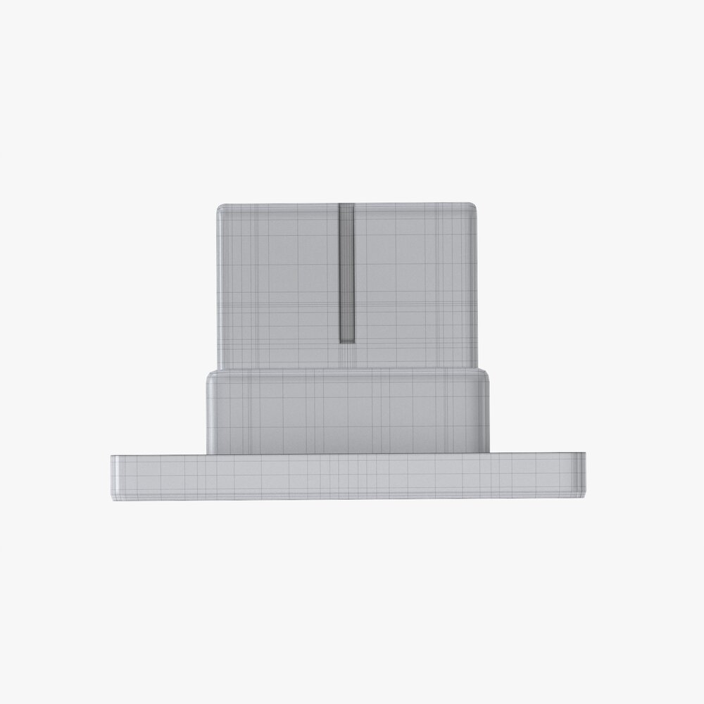 Double Outlet With Usb Ports Us 3D model - Download Building components ...