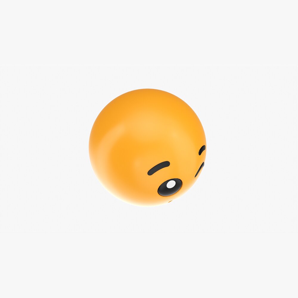 Emoji Guiñando un Ojo Modelo 3D - Descargar Símbolos on 3DModels.org