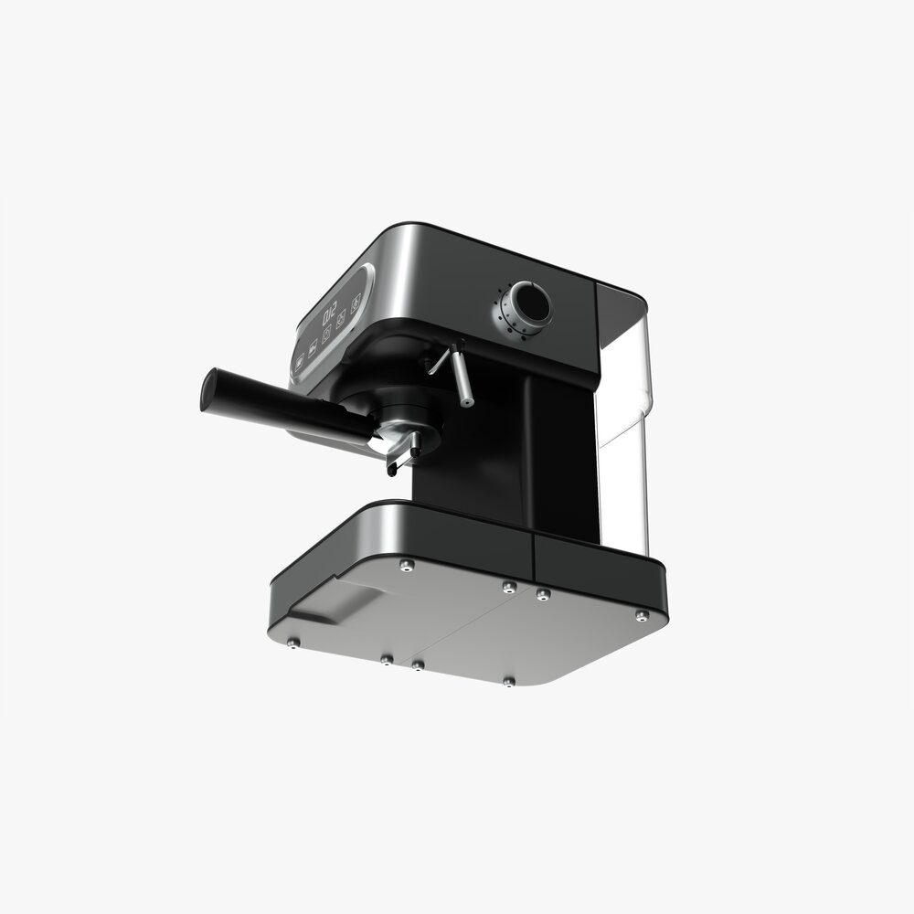 Espresso Coffee Machine 3D model - Download Home Appliances on 3DModels.org